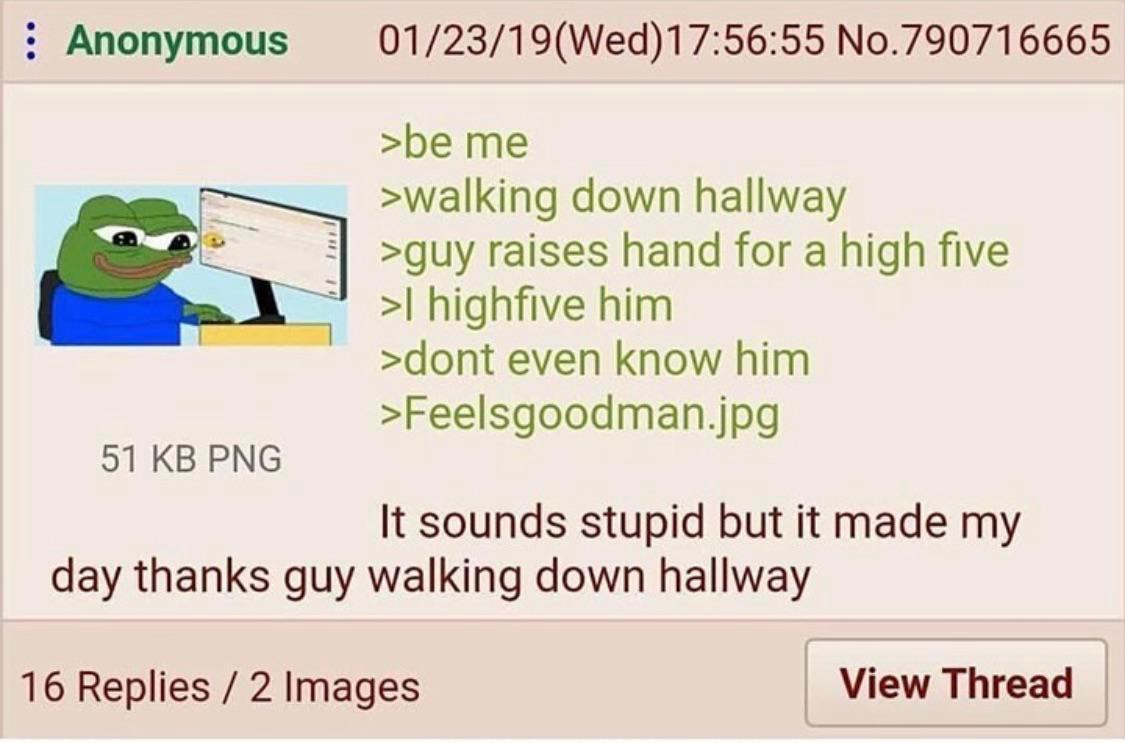 Wholesome high-five | Scrolller