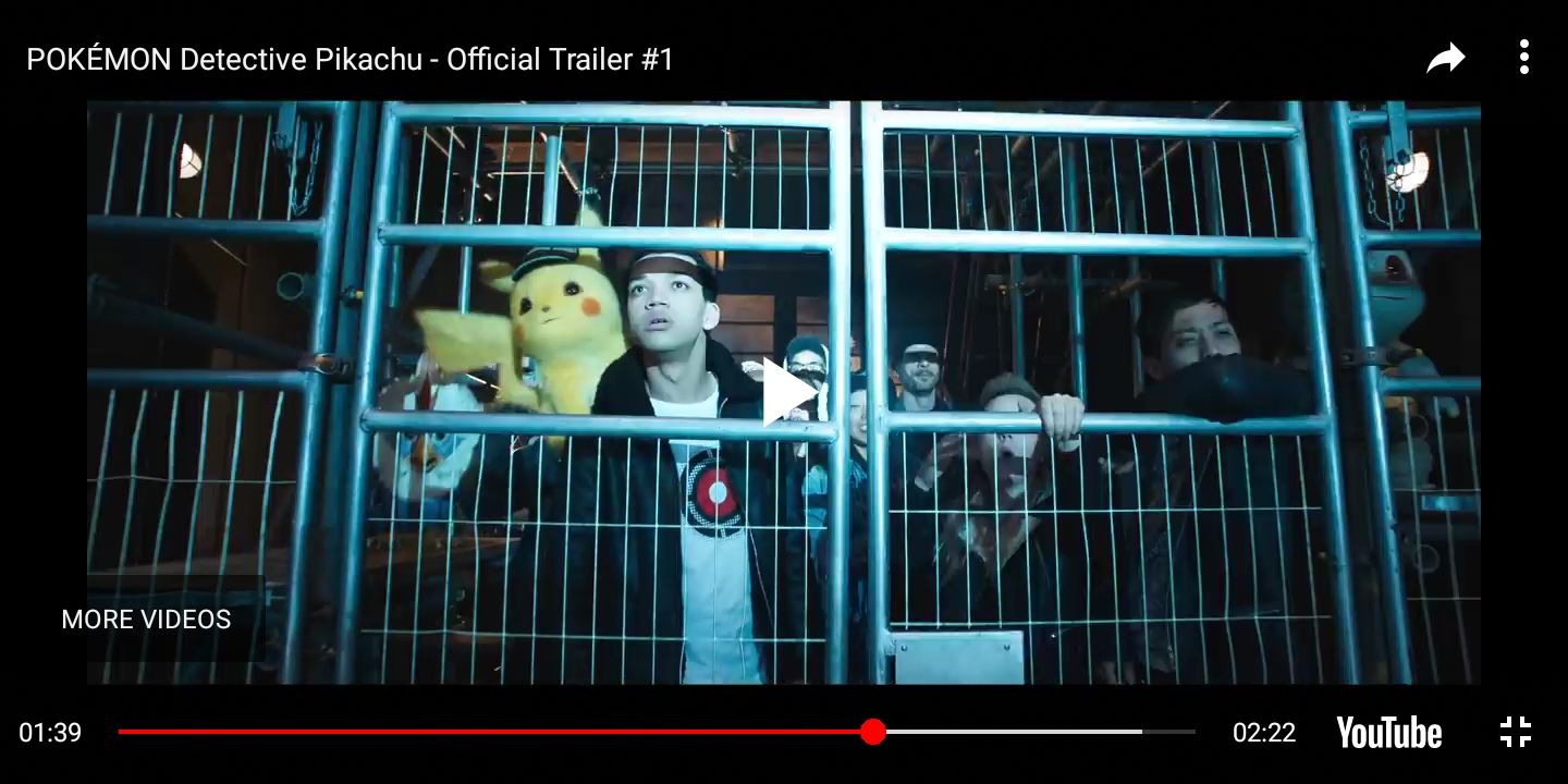 WHO'S THAT POKÉMON?! (in the Detective Pikachu trailer right below Pikachu tail) | Scrolller