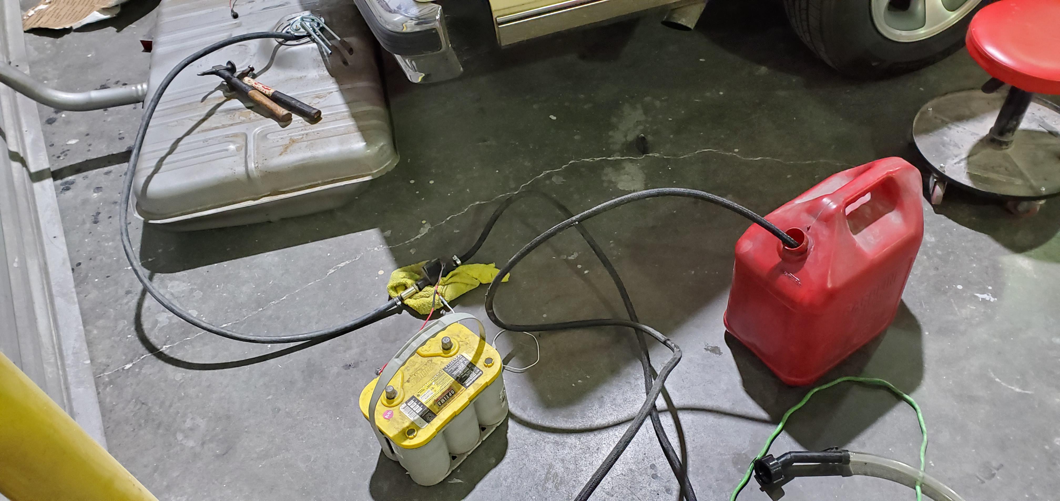 Why do customers always top off their tanks? They knew that we are ...