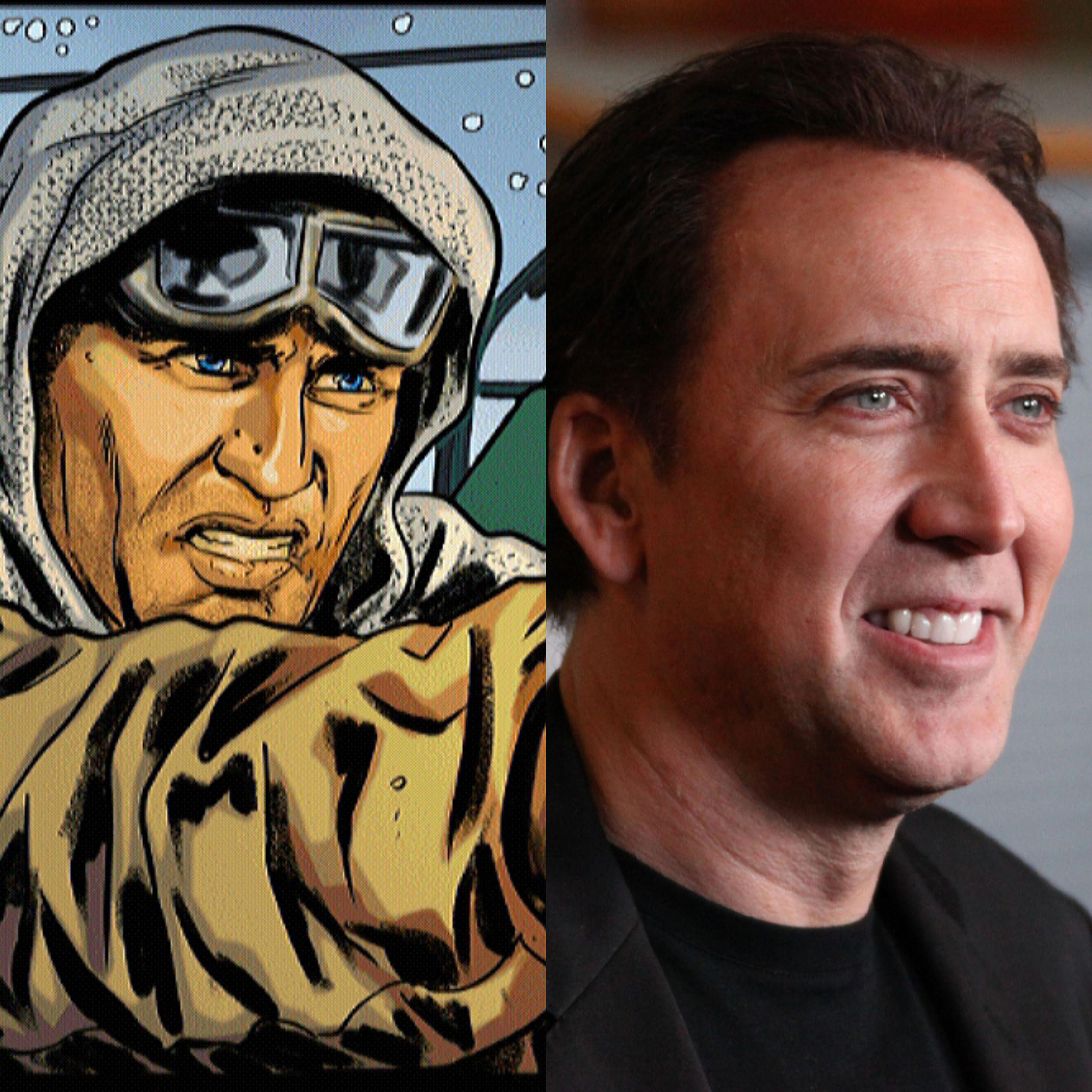 Why does this comic character remind me of Nicolas Cage. | Scrolller