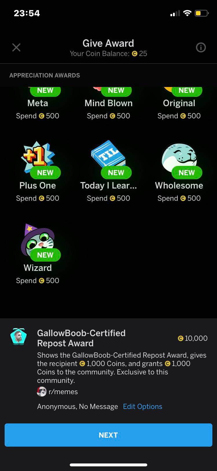 Why is there a GallowBoob award? | Scrolller