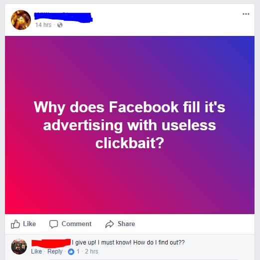 Why so much clickbait on Facebook? | Scrolller