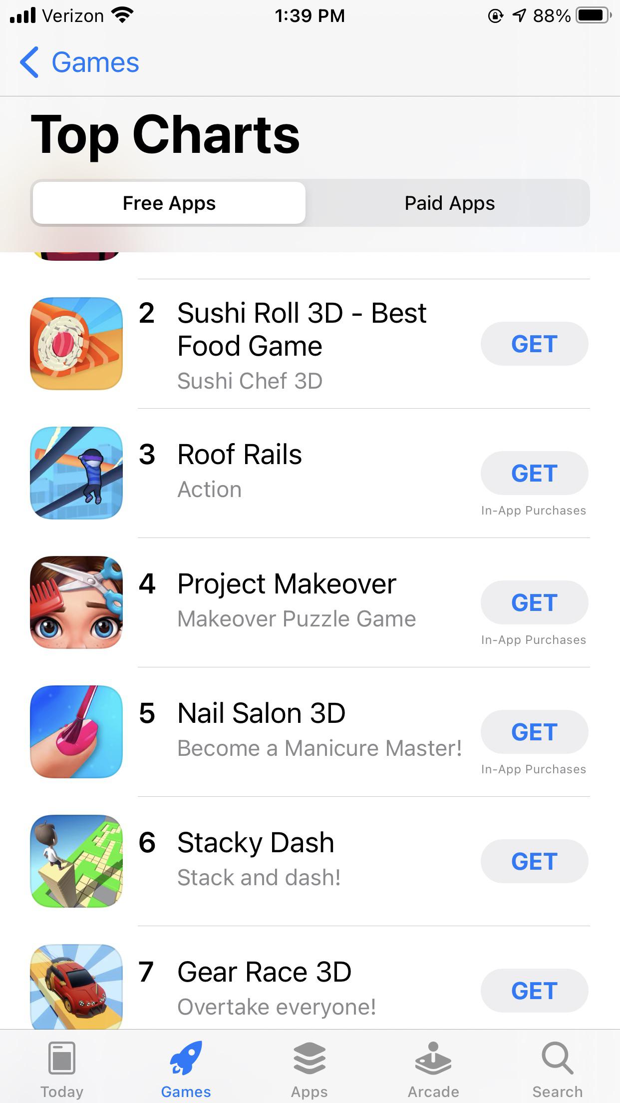 Why top charts popular kids games? | Scrolller