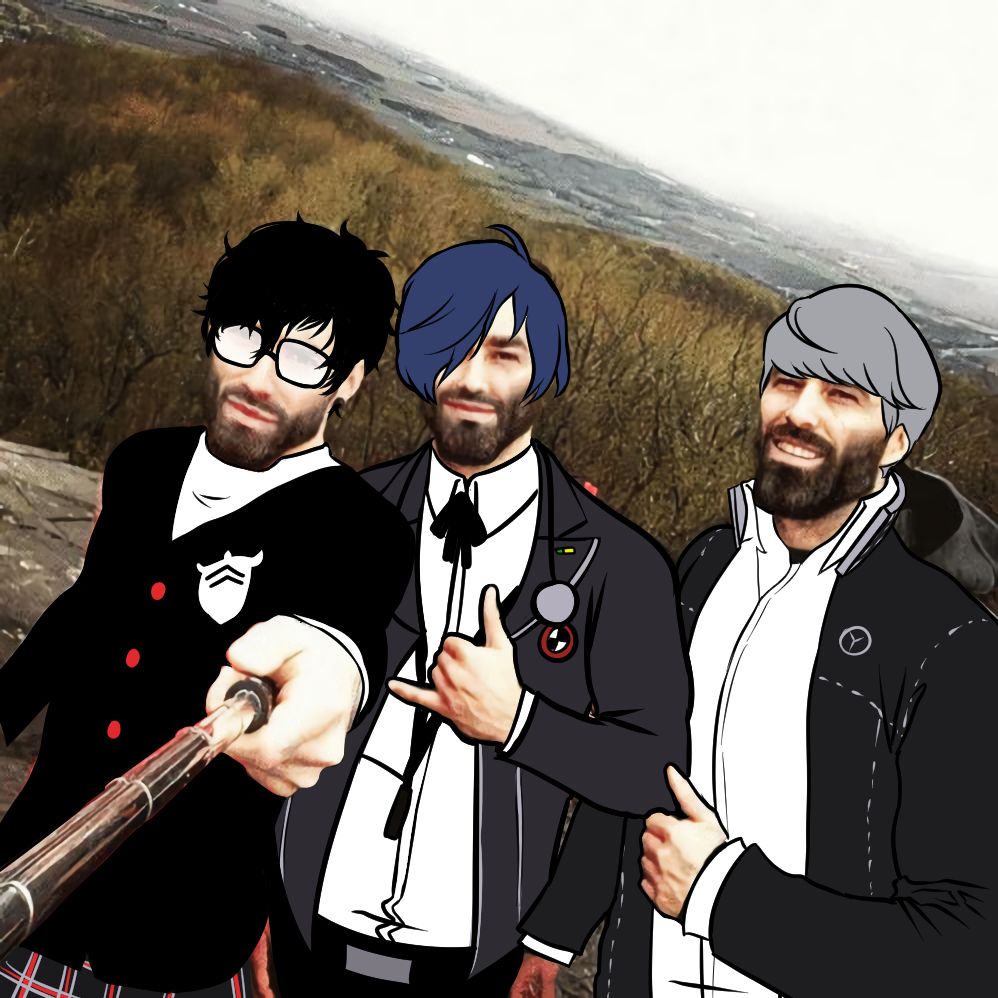 Why yes, we are Persona Protagonists! How could you tell? | Scrolller