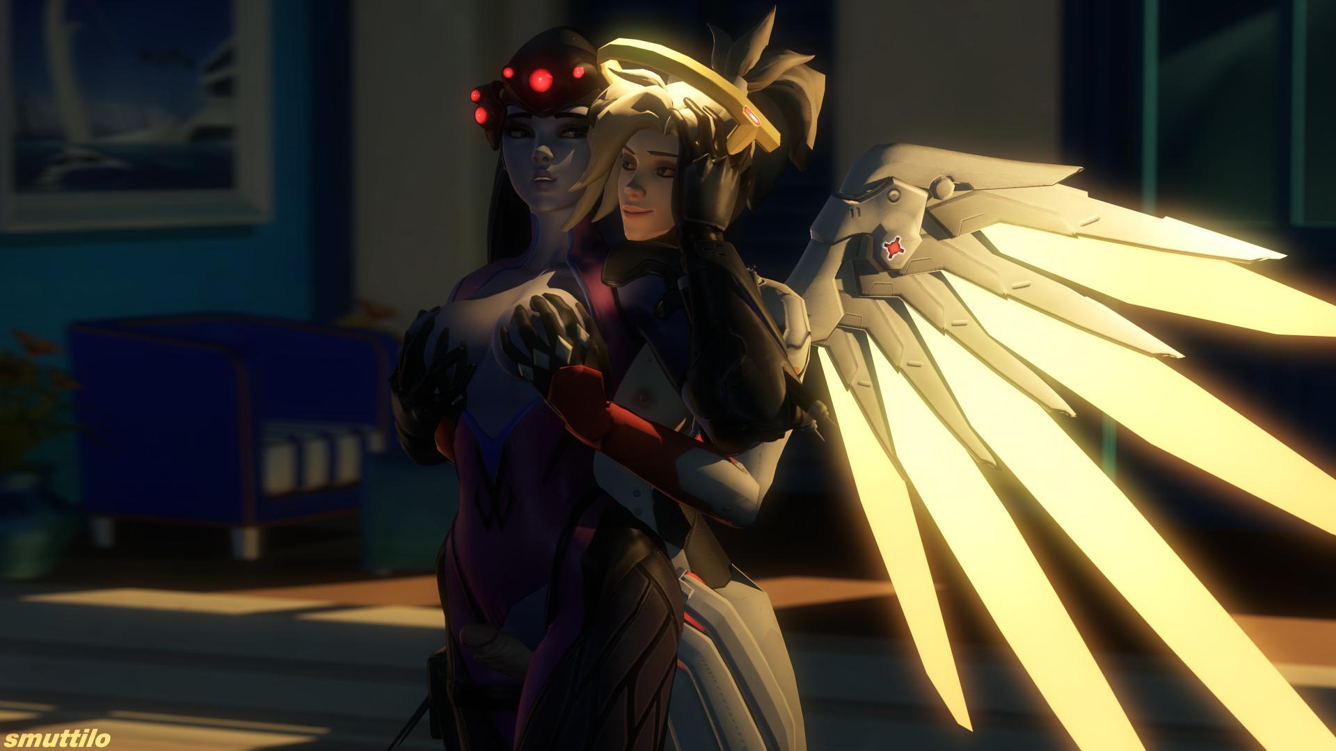 Widowmaker and Mercy bonding time (Smuttilo) [Overwatch] | Scrolller