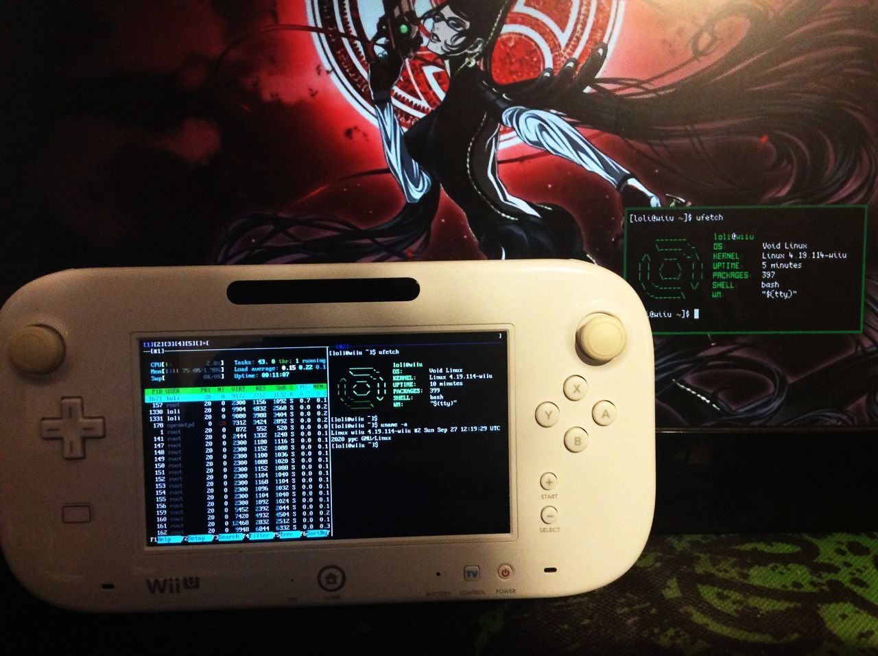[WiiU] void linux on wiiu | Scrolller