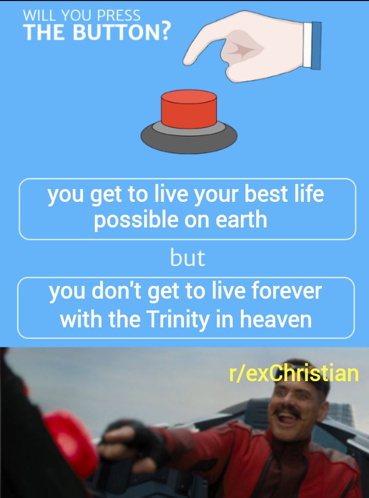 Will you press the button? | Scrolller