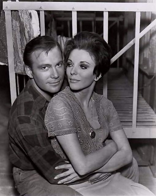 William Shatner and Joan Collins, 1960s | Scrolller