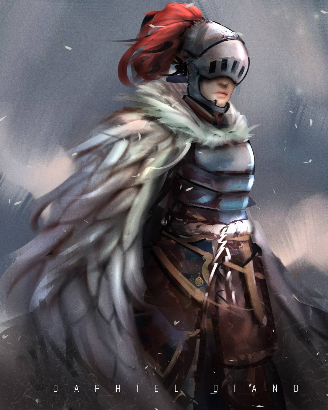 winged knight by me | Scrolller