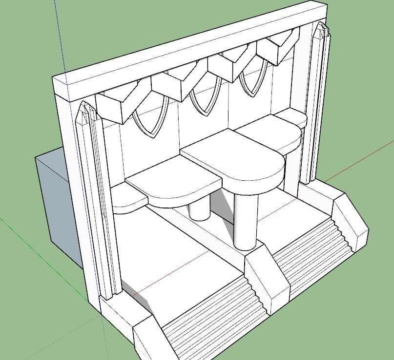 WIP art deco-style theater facade | Scrolller