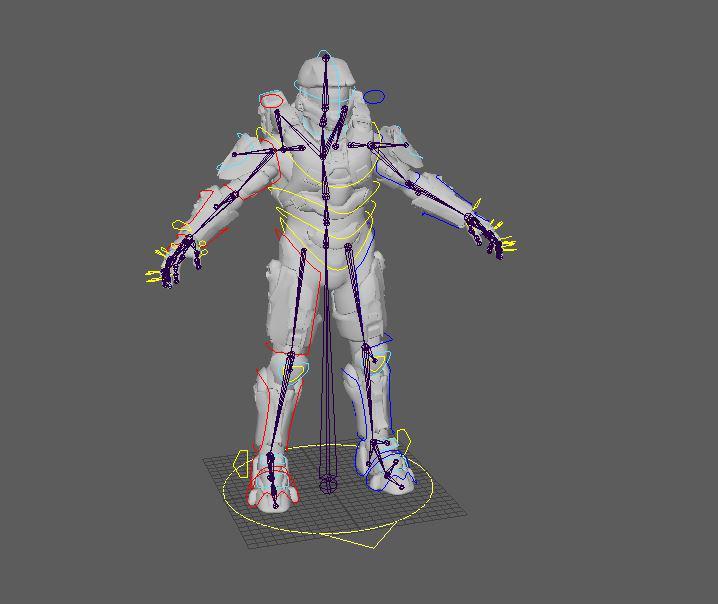 Wip Master Chief rig | Scrolller