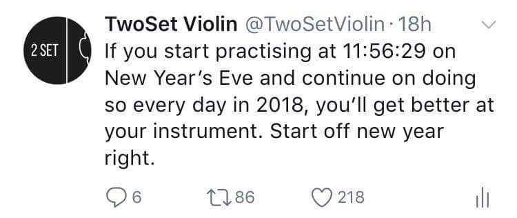 Wise words from twoset violin | Scrolller