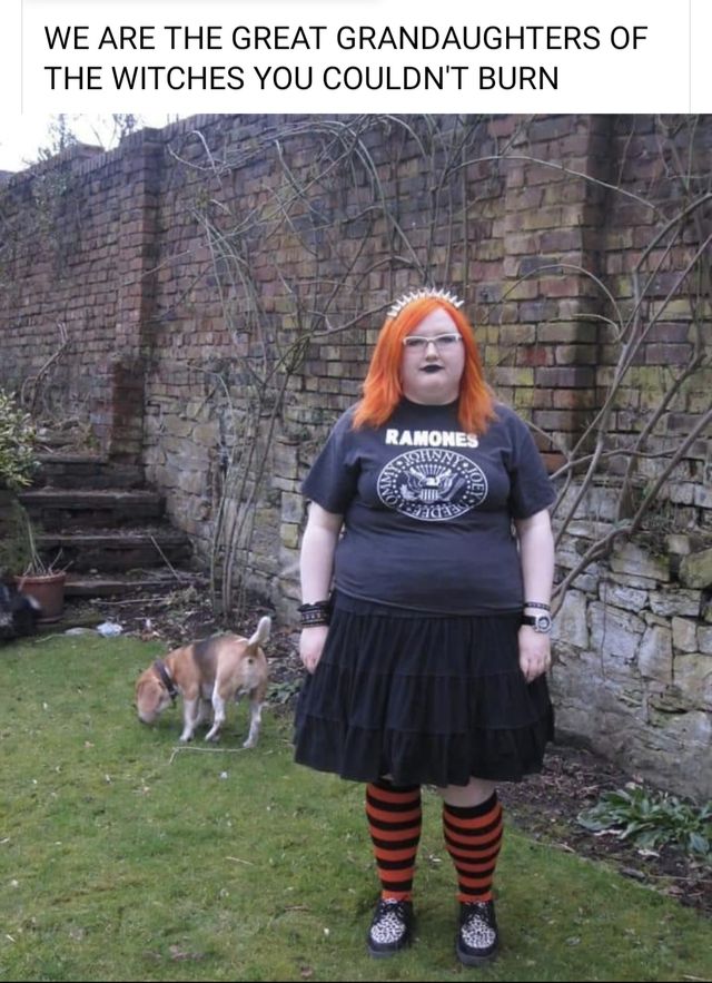 Absolute queen with her witch costume | Scrolller