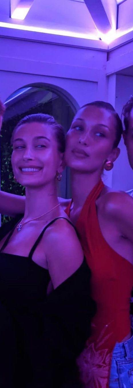 With Bella Hadid Scrolller