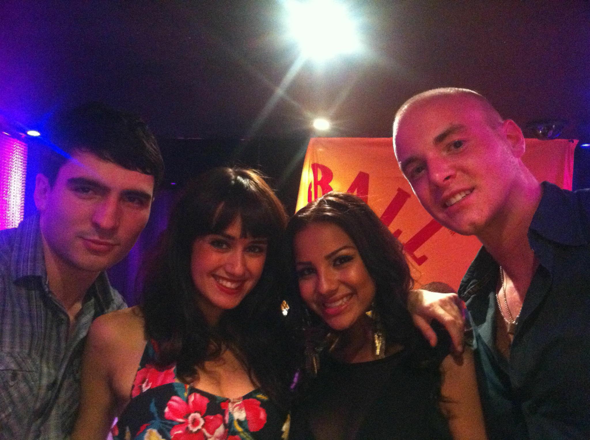 With Lacey Banghard in 2012 | Scrolller