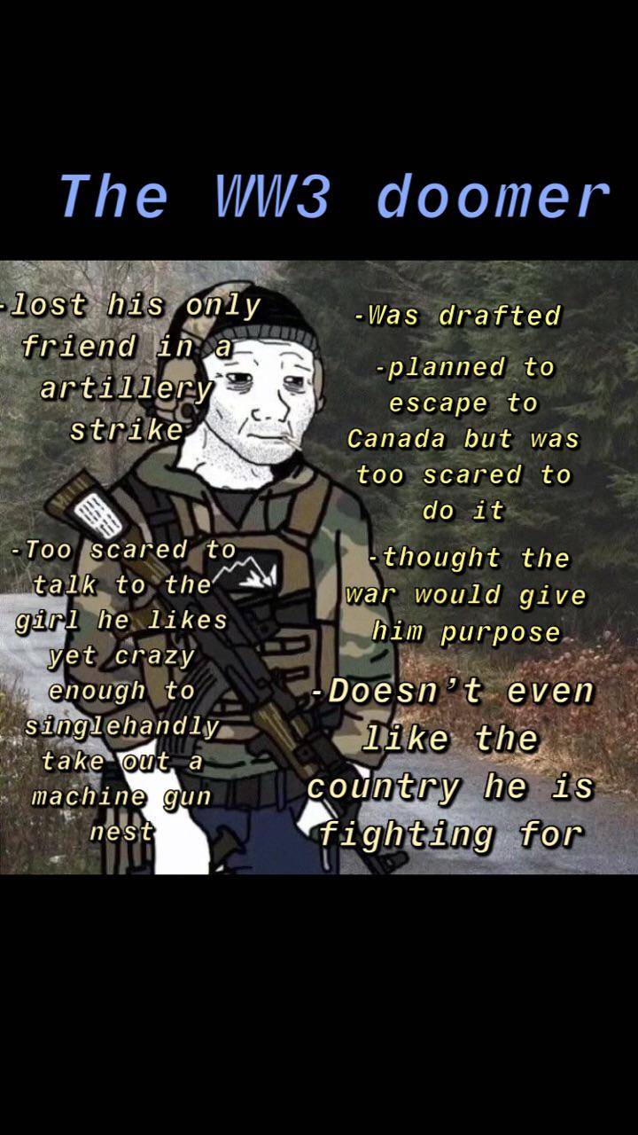 Wojak got drafted | Scrolller