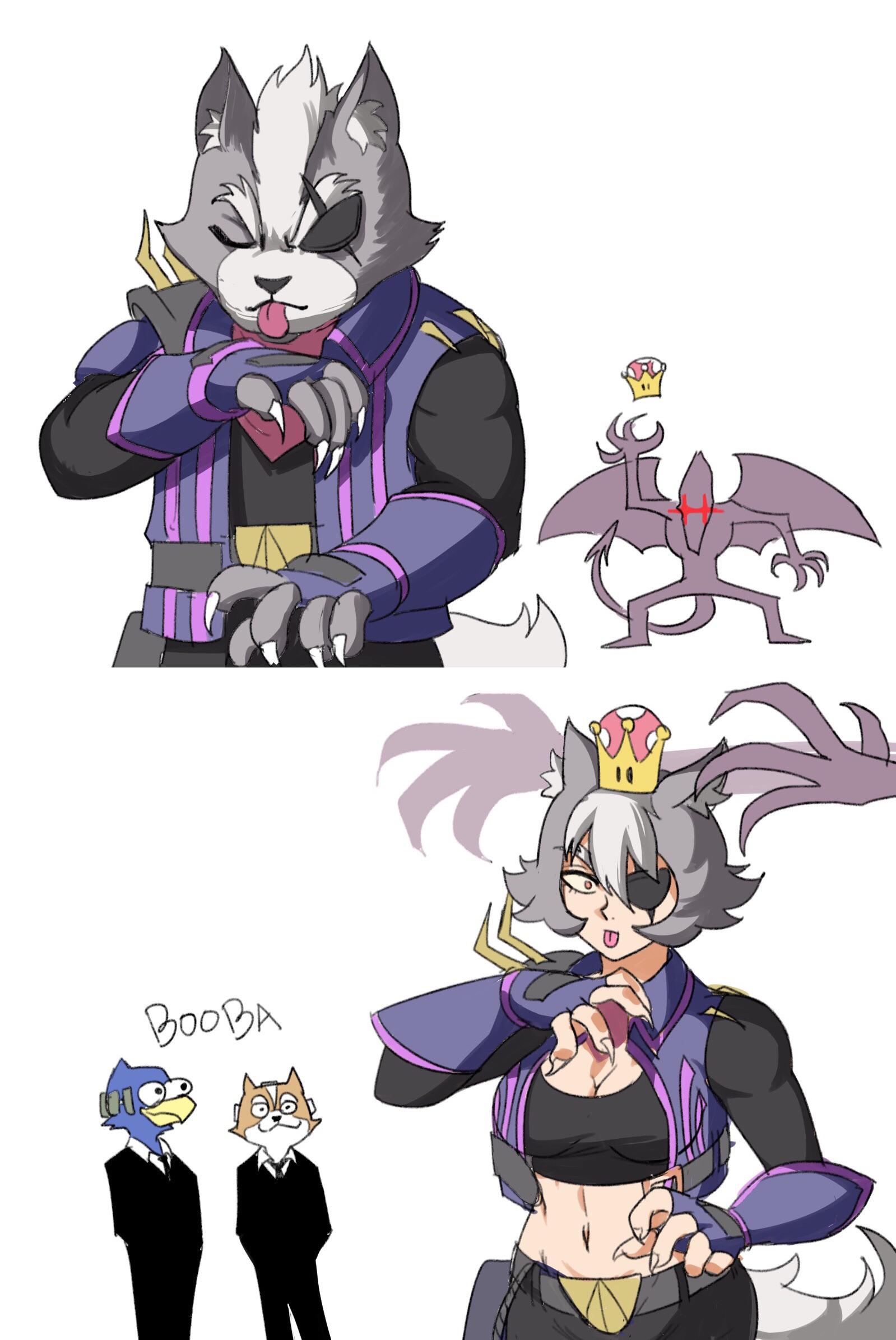 Wolf, Commandress of Star Wolf | Scrolller