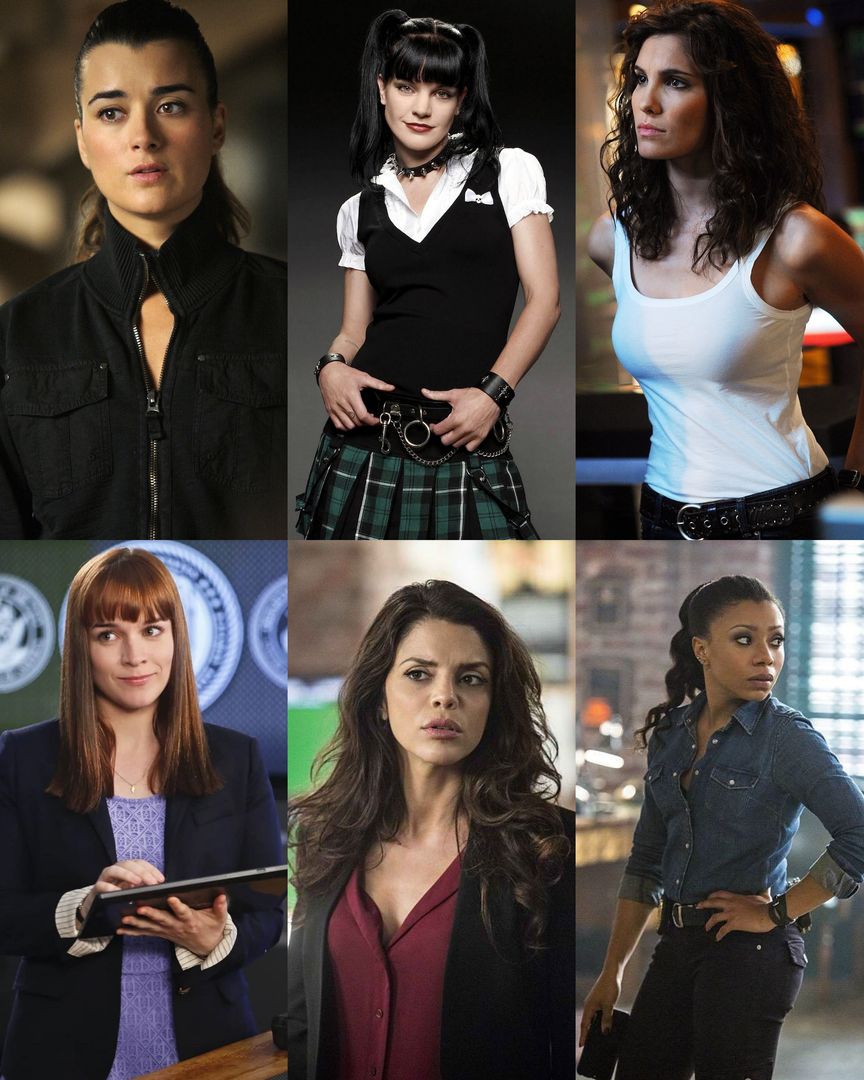 Women Of NCIS : Cote de Pablo (NCIS) , Pauley Perrette (NCIS) , Daniela Ruah (NCIS : Los Angeles ...