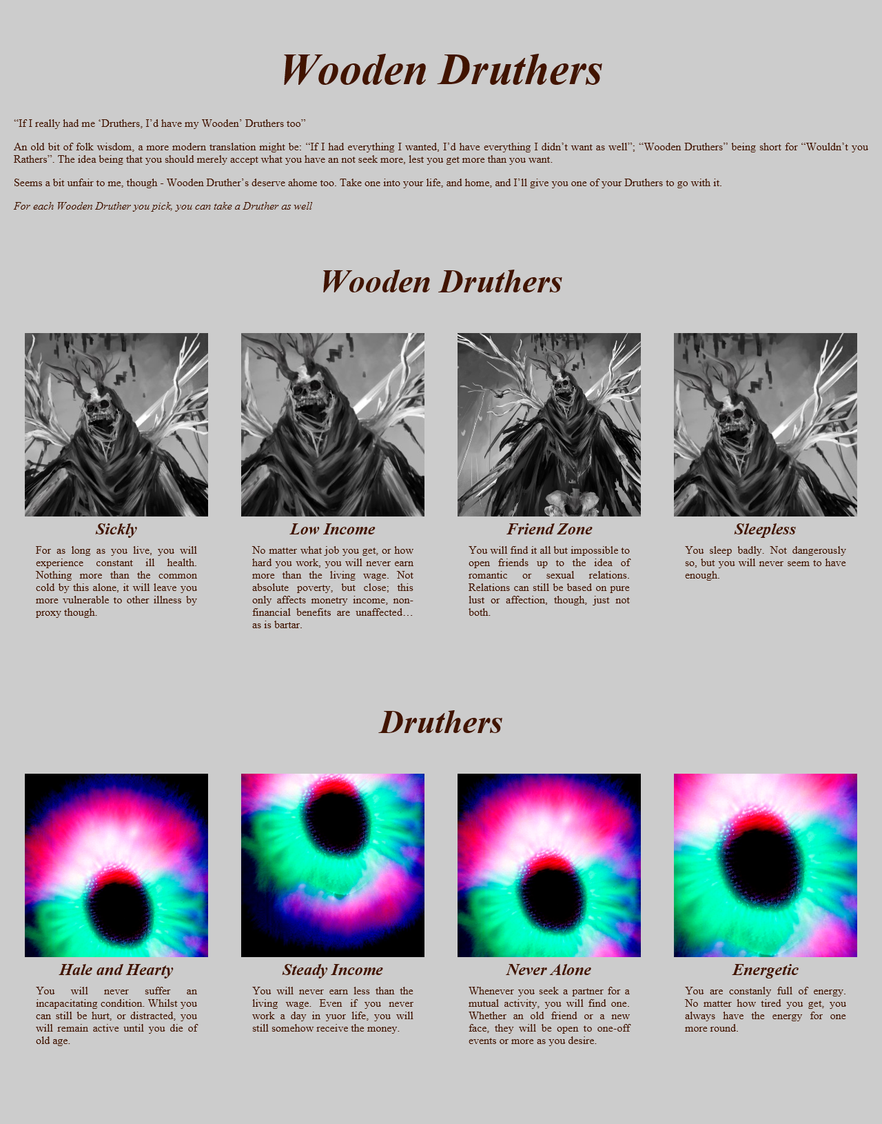 Wooden Druthers | Scrolller