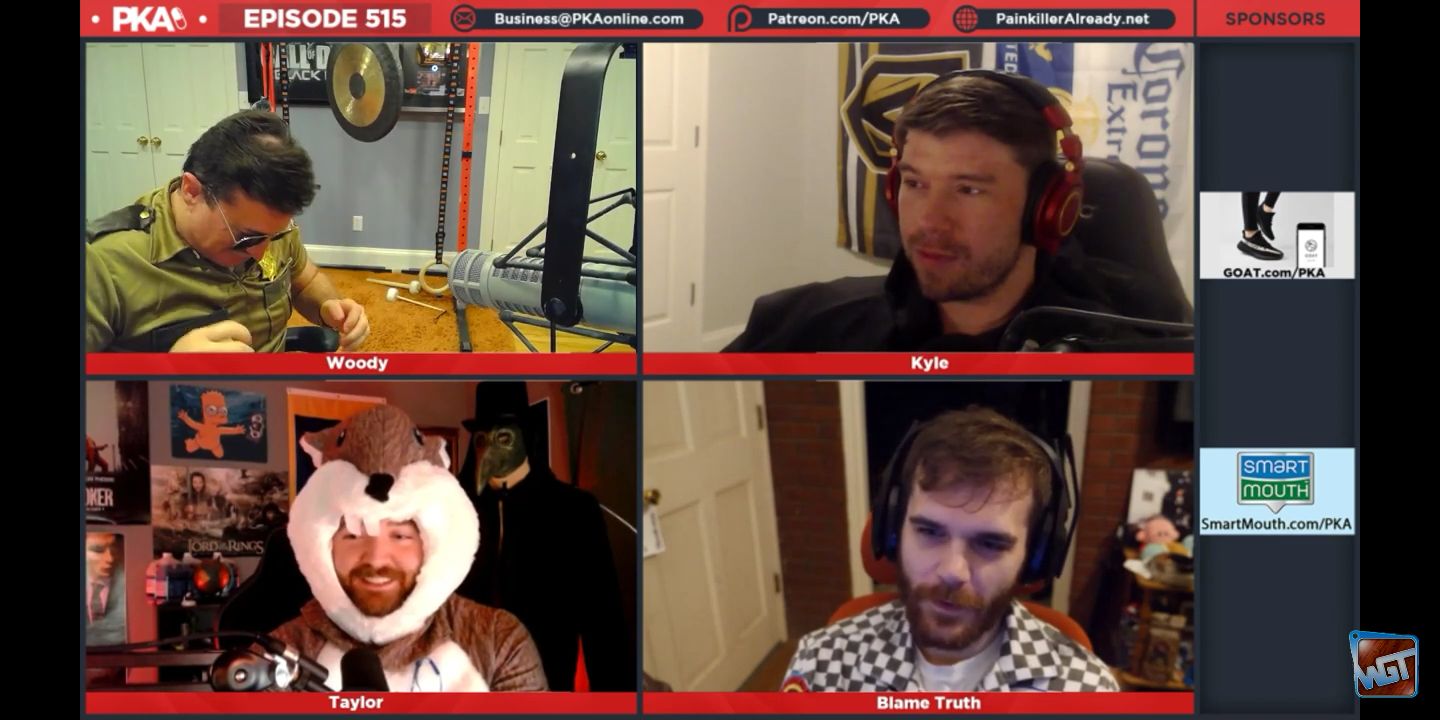 Woody has a bald spot from his headset | Scrolller