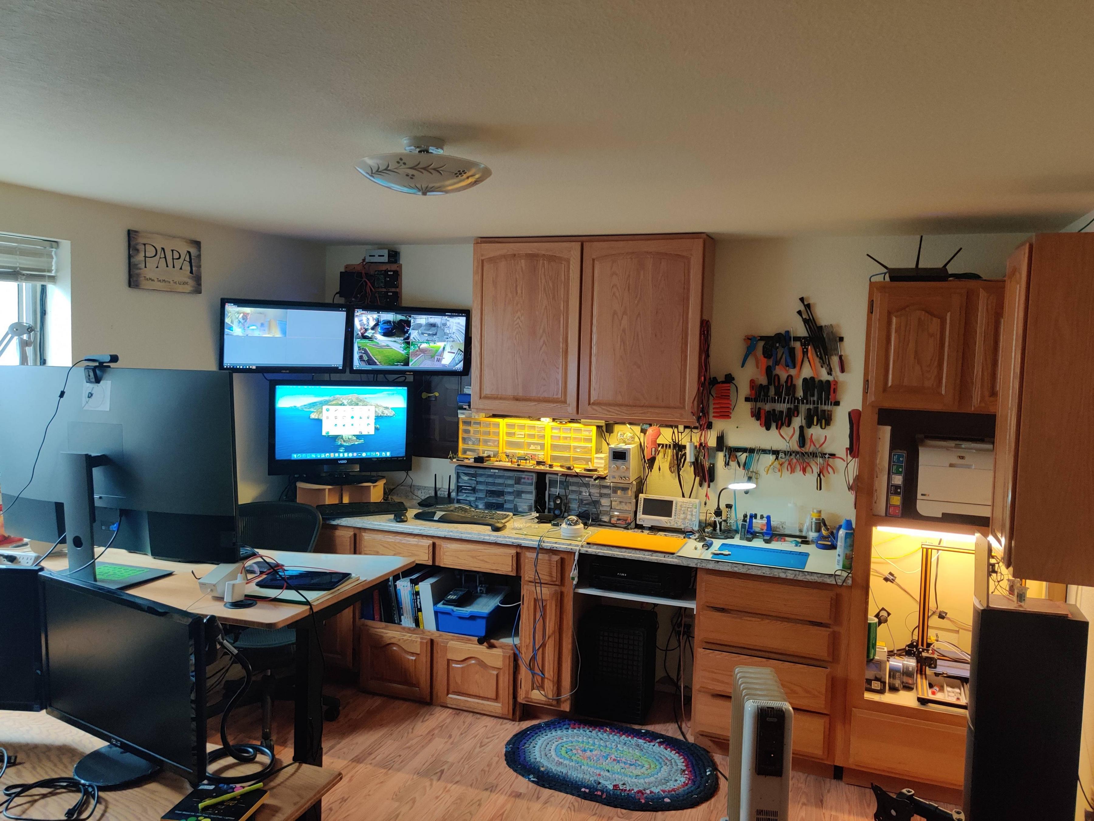 Work bench in progress | Scrolller