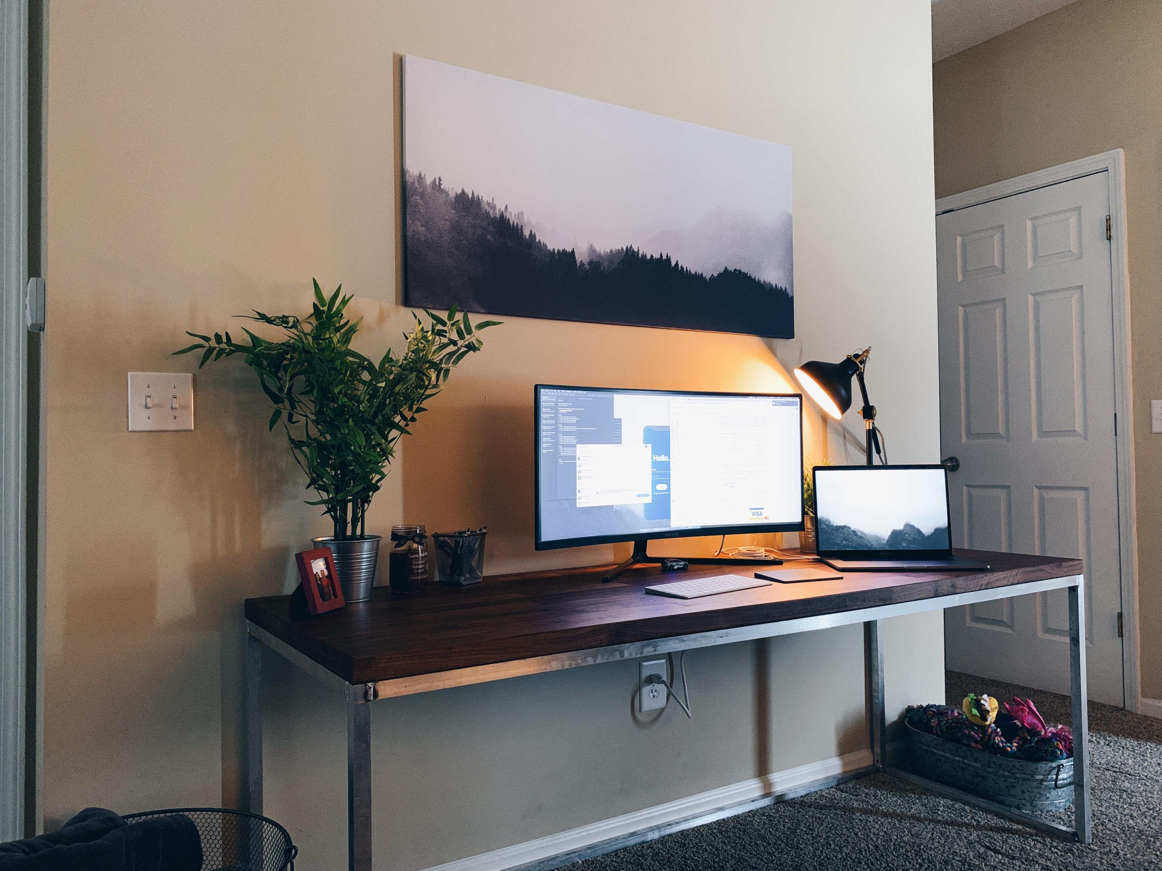 Work From Home Setup (Software Developer) | Scrolller