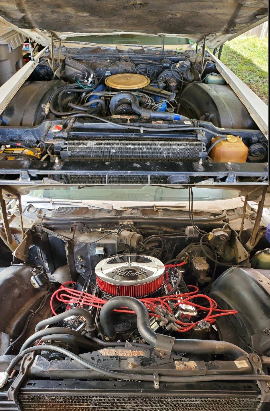 Work in progress. 1969 DeVille. 472, 7.7 liter. | Scrolller