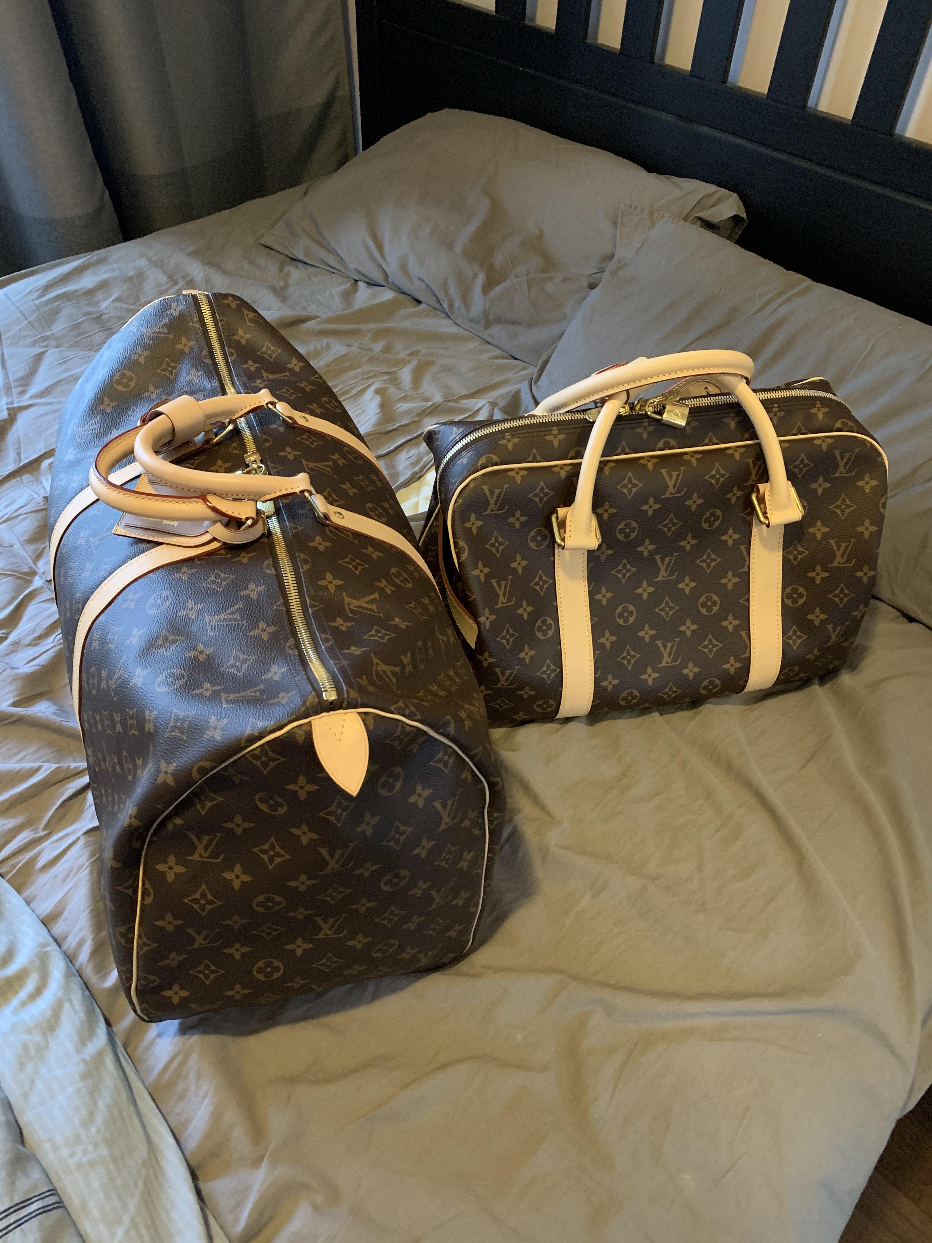 Working on a luggage set with nowhere to go. At least they look pretty 😂 | Scrolller