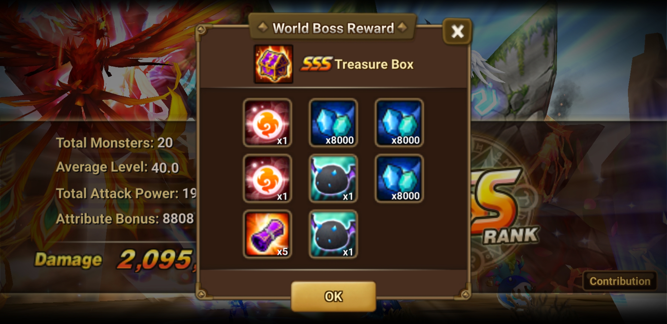 Worldboss was generous today | Scrolller