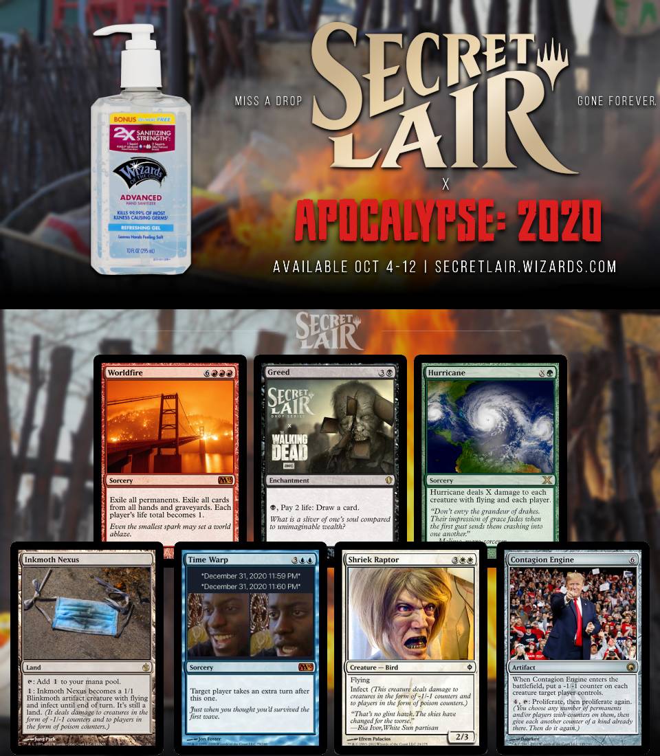WotC Presents Secret Lair Apocalypse: 2020! | Scrolller