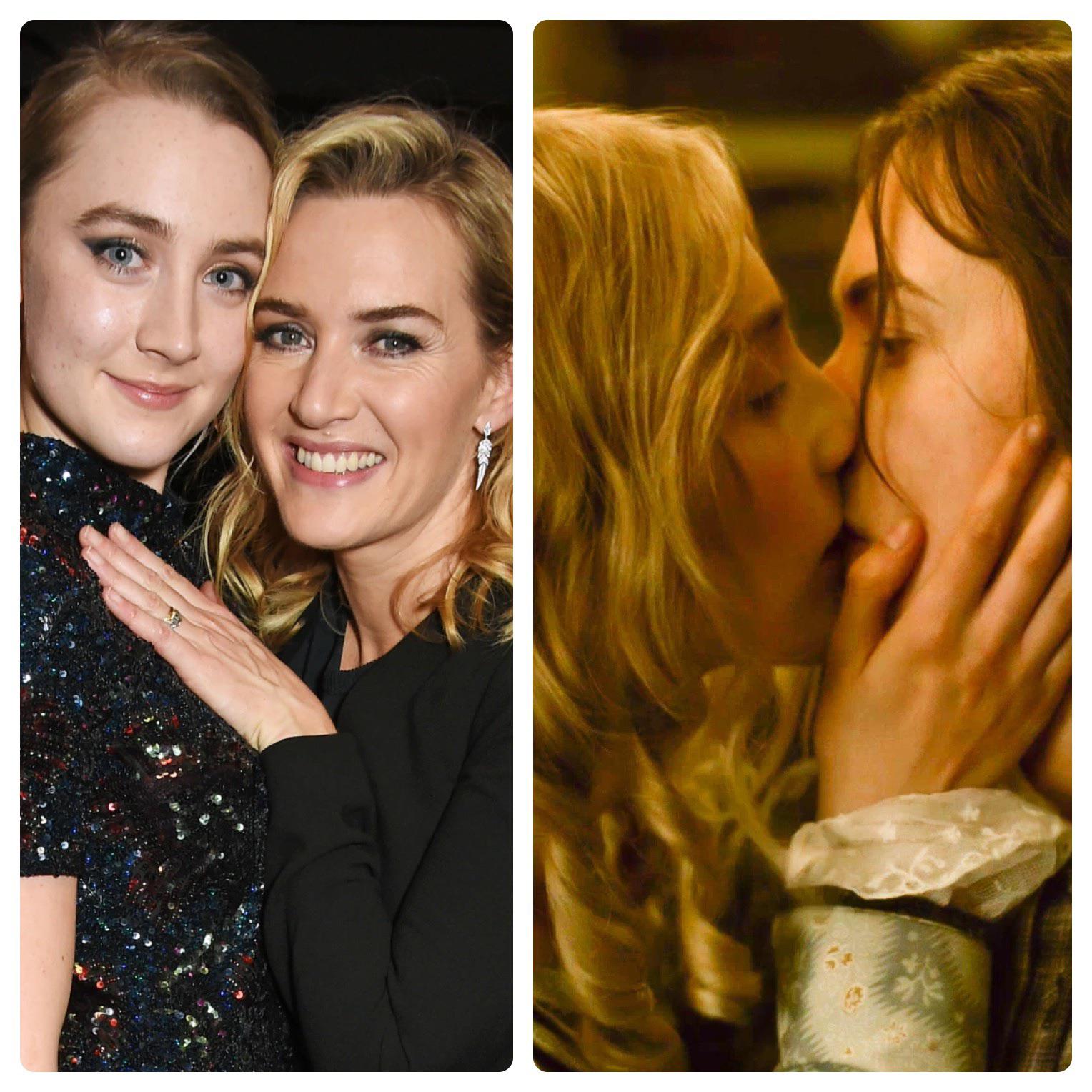 Would Love To Talk About Having Some Bi Foursome Fun With Saoirse Ronan And Kate Winslet Scrolller