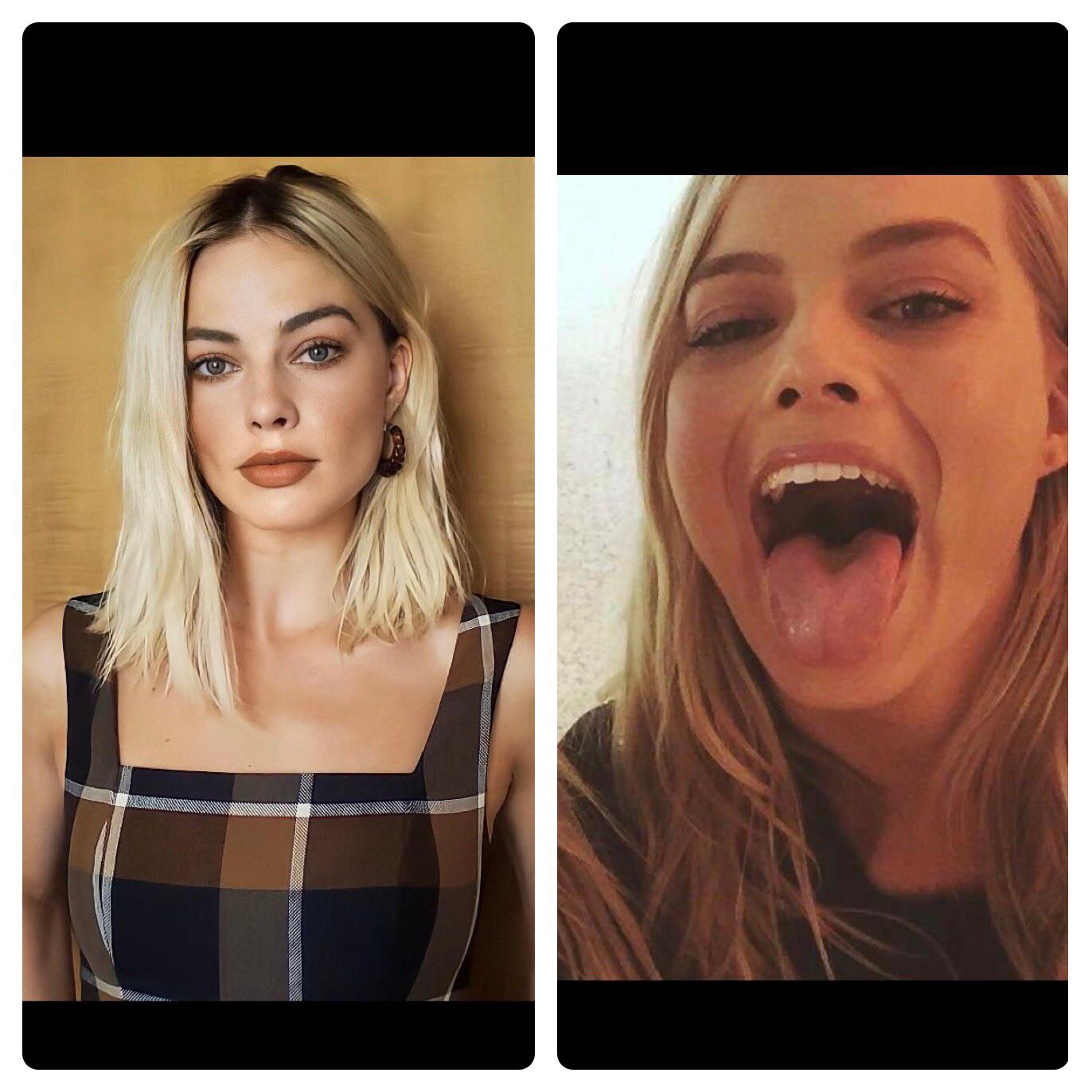 Would You Give Margot A Facial Or A Throatpie Scrolller