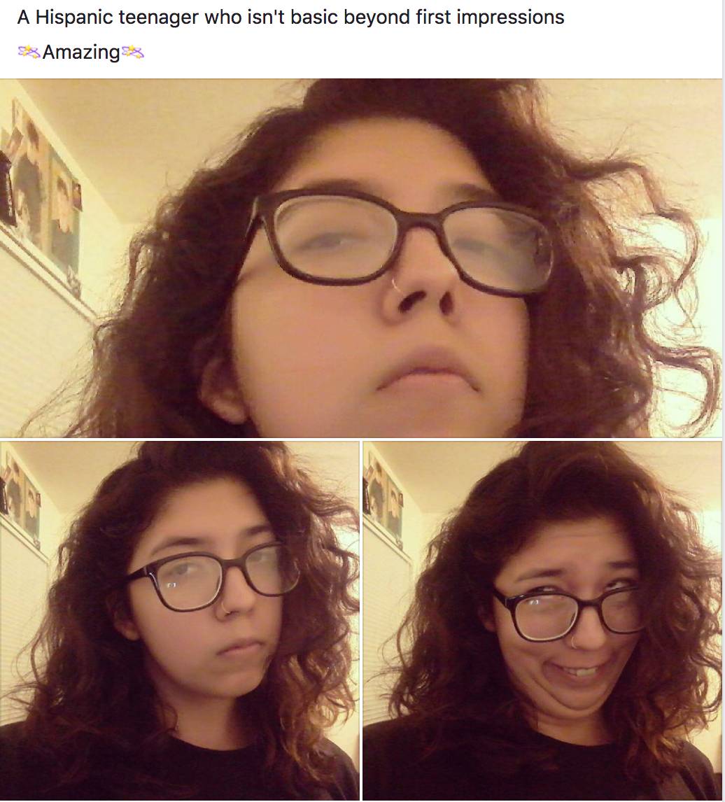 wow i made a face, I'm so different | Scrolller