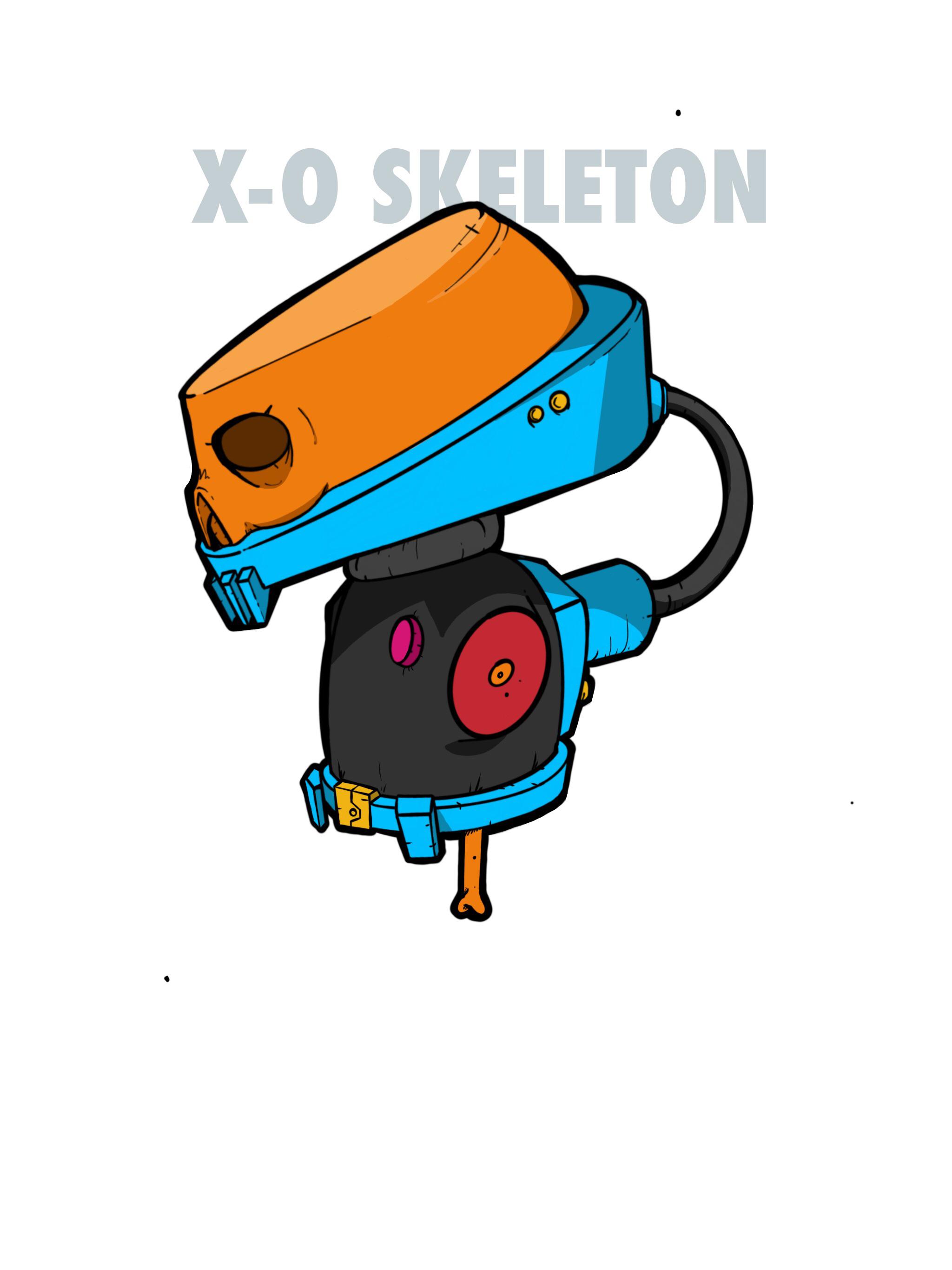 X-O Skeleton, Me, digital, 2020 | Scrolller