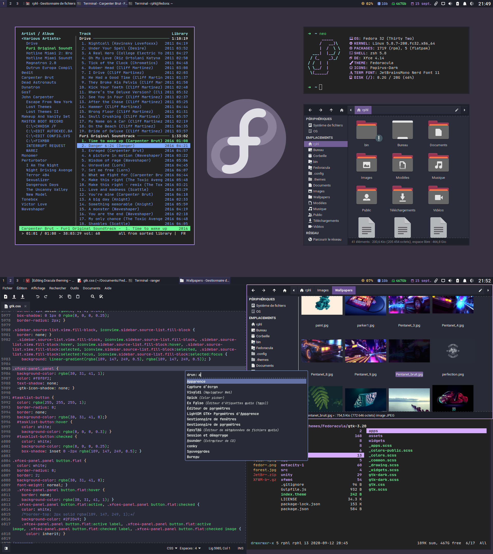 [XFCE] "Fedoracula" rice updated | Scrolller