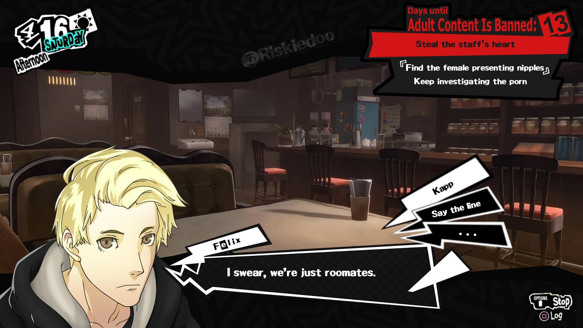 XQC in the Persona 5 Art Style | Scrolller