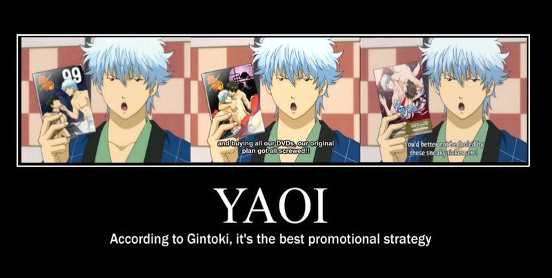 Yaoi; the best promotional strategy (Featuring Gintoki) | Scrolller