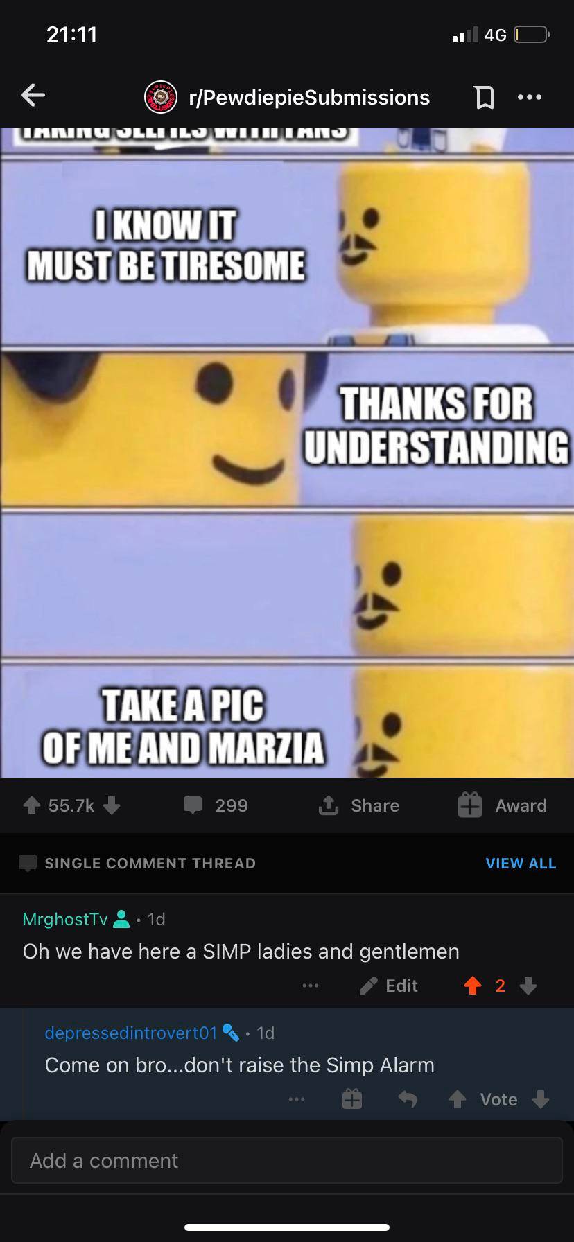 Yeah What A Simp Scrolller
