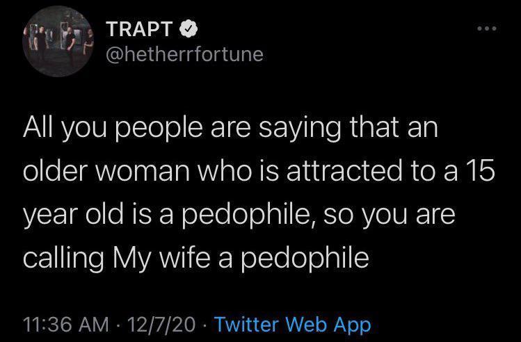 Yes, by definition, that is pedophilia | Scrolller