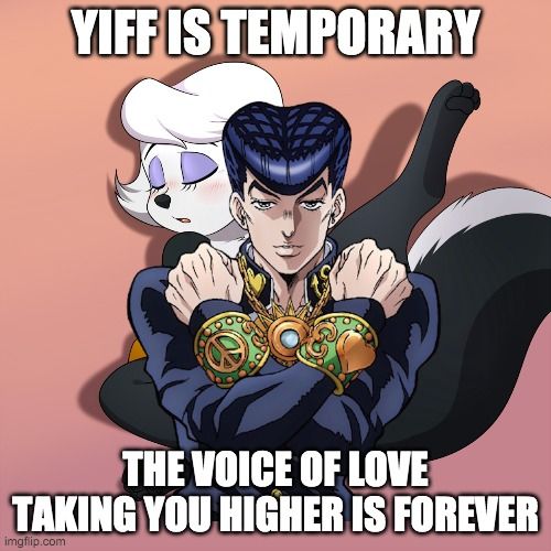 Yiff is temporary | Scrolller