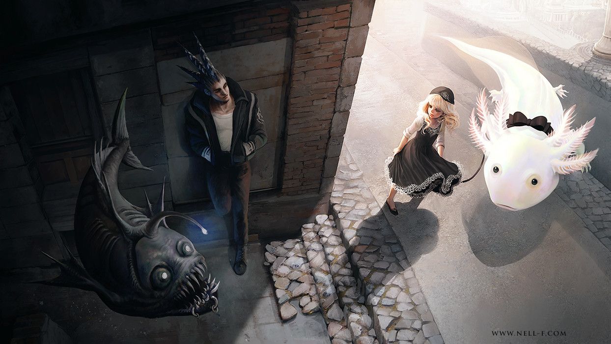 Yin Yang by Nell Fallcard | Scrolller