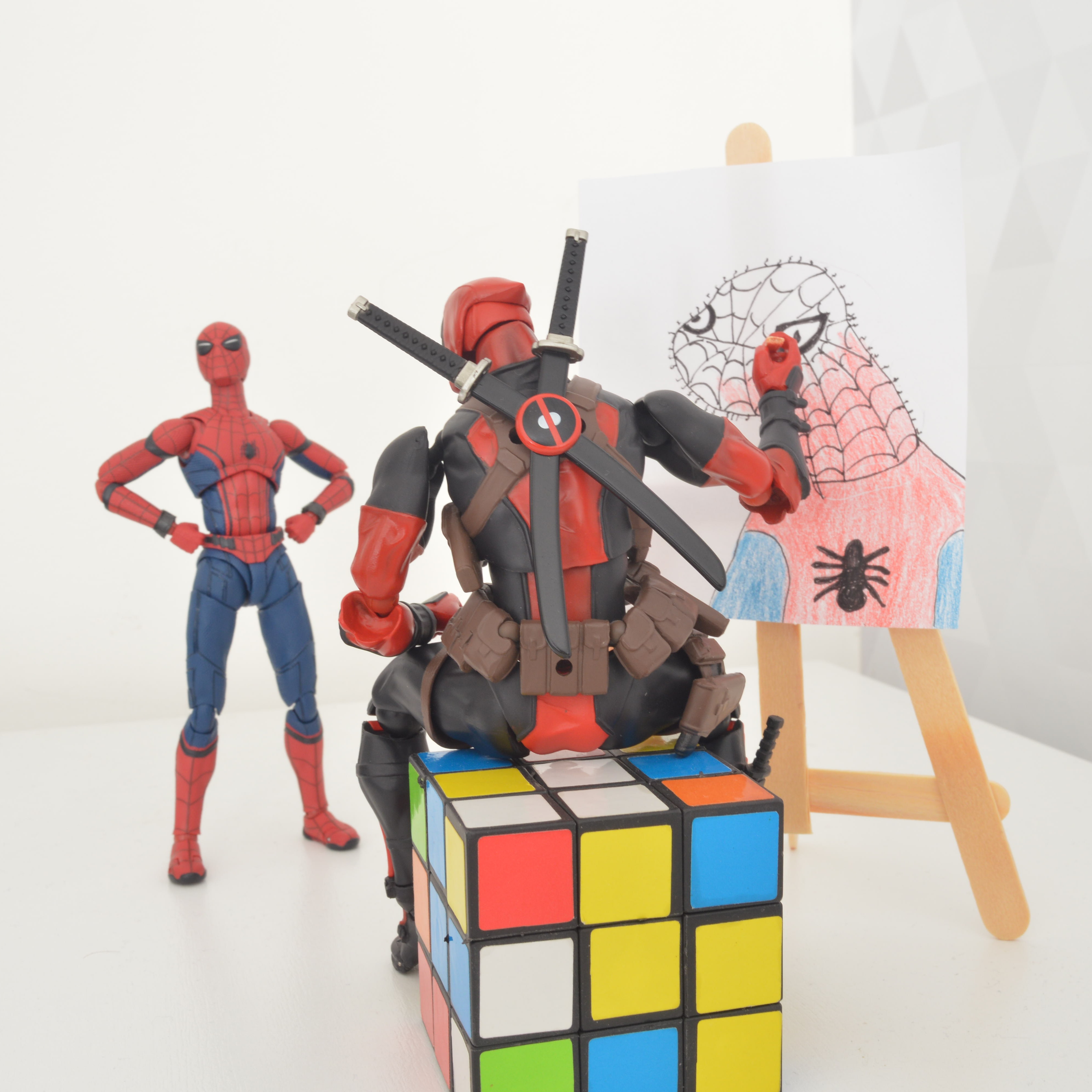 You can't rush art, Spoder- I mean Spider Man | Scrolller