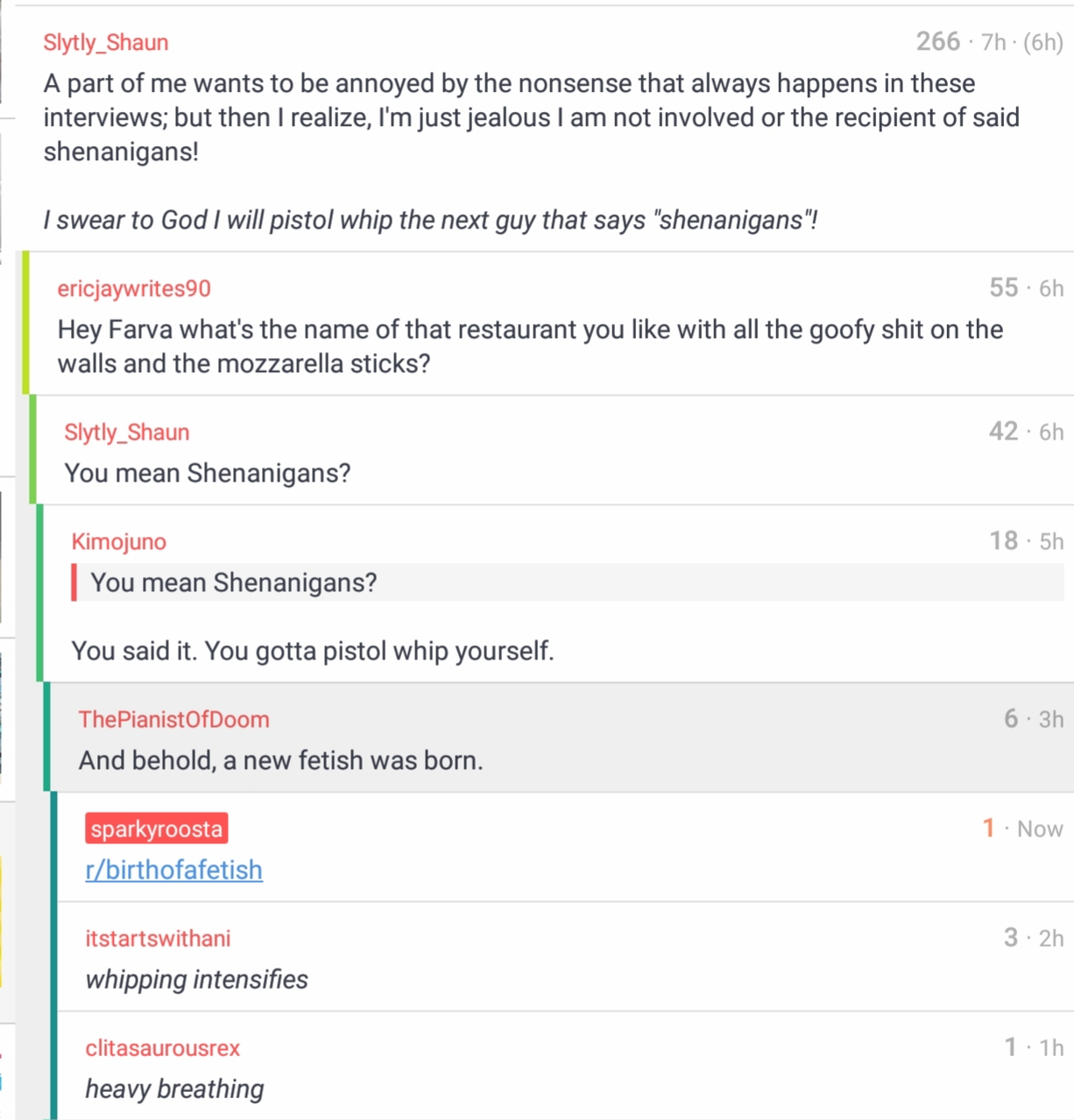 You gotta pistol whip yourself | Scrolller