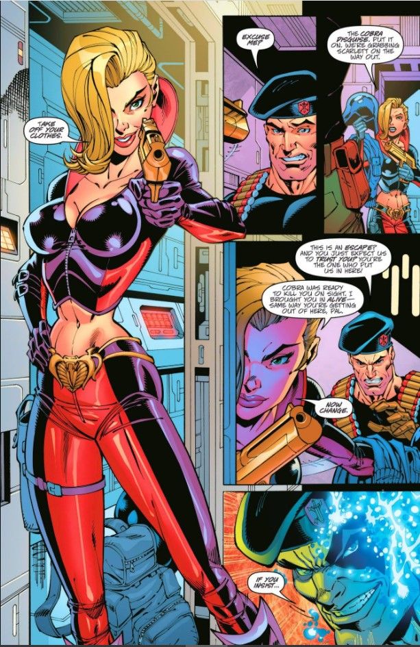 You Heard Her [Danger Girl/G.I. Joe #3] | Scrolller