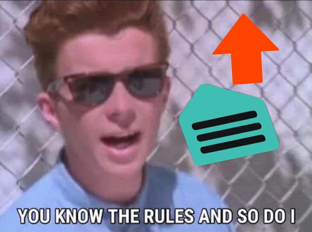 You probably know the rules | Scrolller