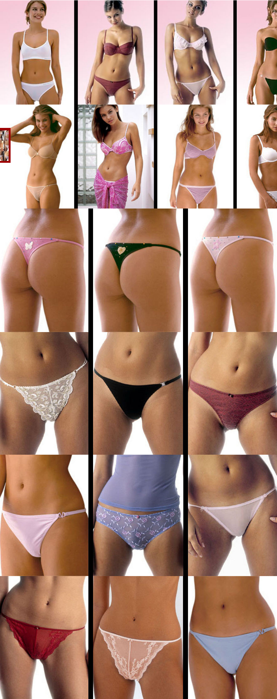 Young Lauren - lingerie modeling days | Scrolller