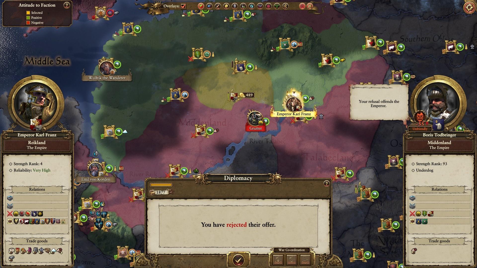 Your refusal offends the Emperor | Scrolller