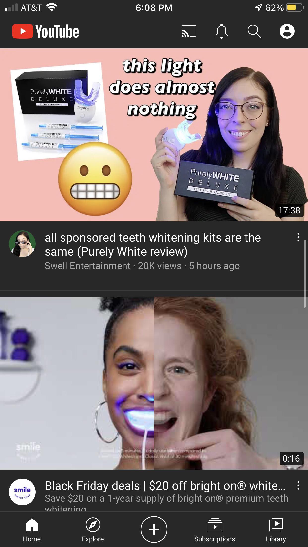 Youtube giving me mixed messages | Scrolller