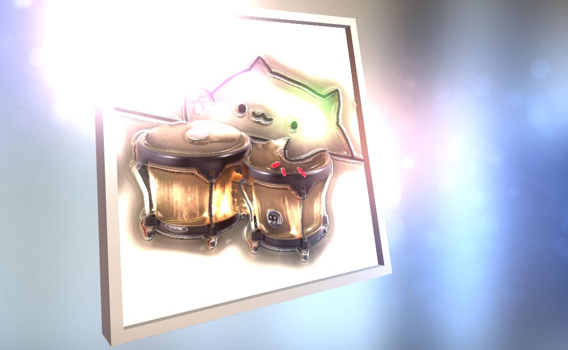 You've been blessed by Shiny Bongo Cat : | Scrolller