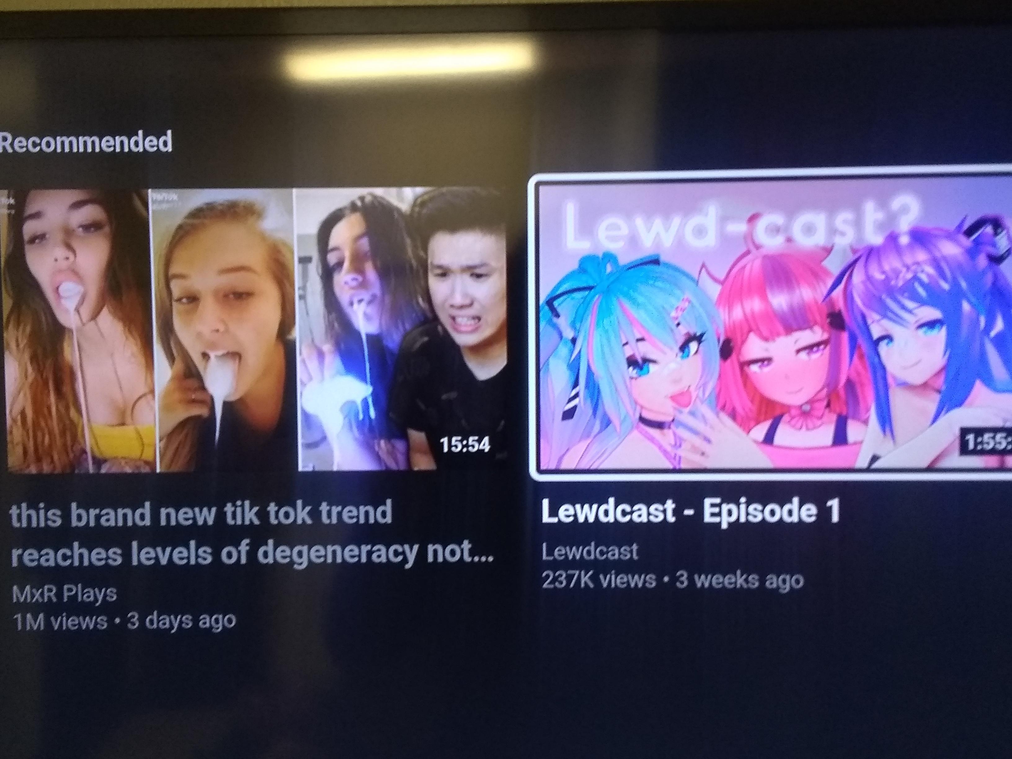 YT's Lewd Recommendations | Scrolller
